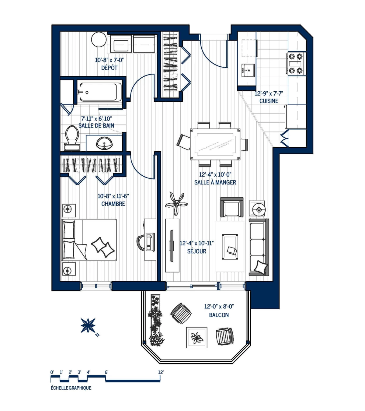Appartement 205 | Les Boisés de la Colline LOGISCO