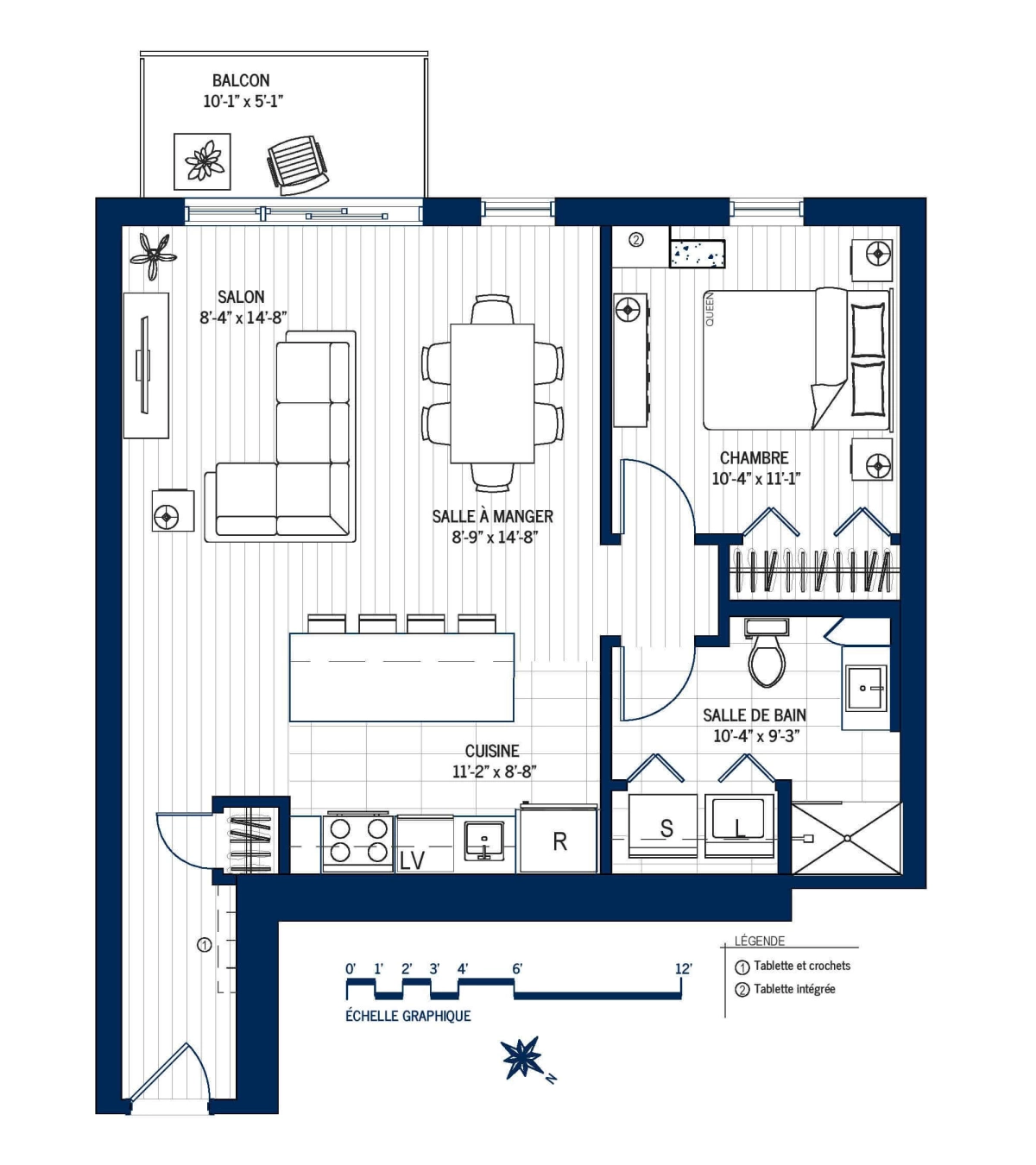 Appartement 402 | Le Vibe LOGISCO