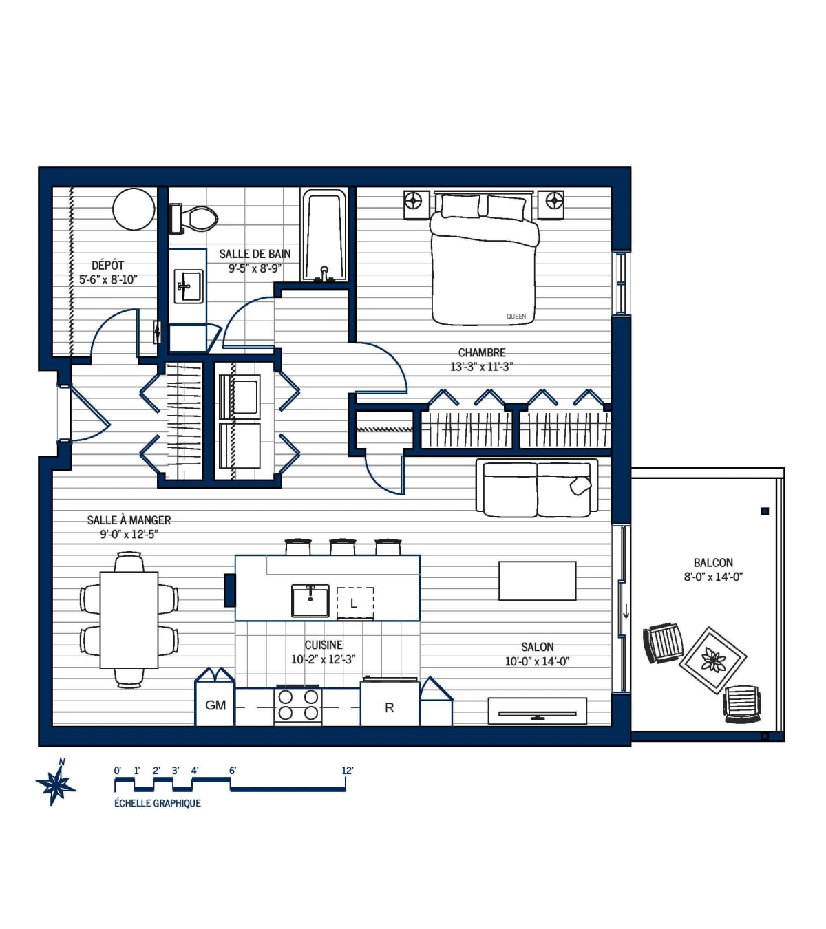 Appartement 412 | Le Latté LOGISCO