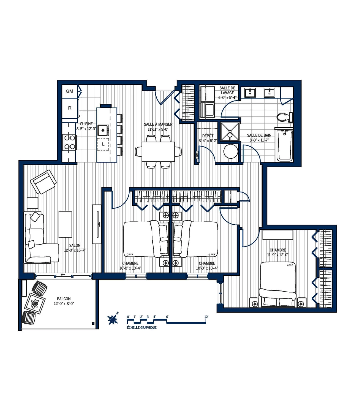 Appartement 525 | Le Majella LOGISCO