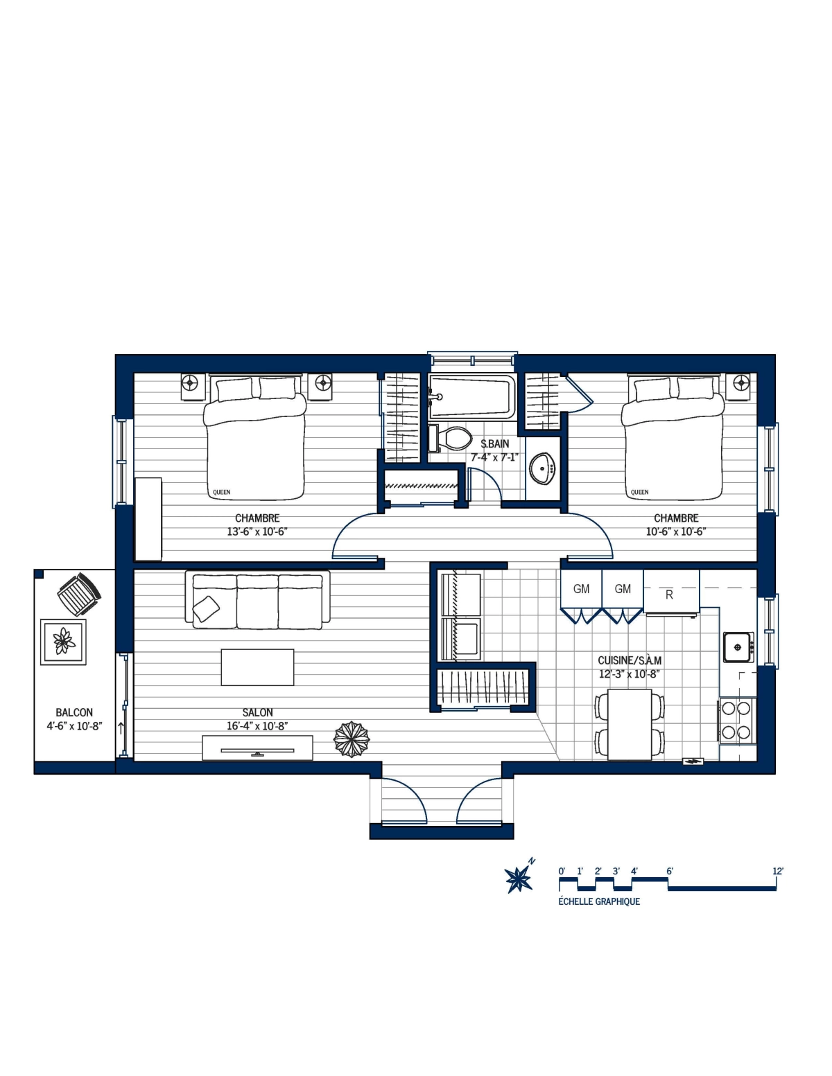 Appartement 7 | Les Jardins Innovation LOGISCO