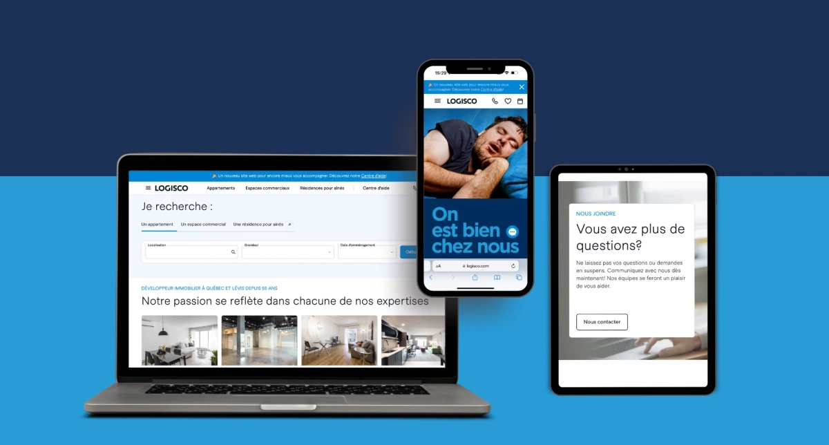 Un nouveau site web performant et à notre image - LOGISCO